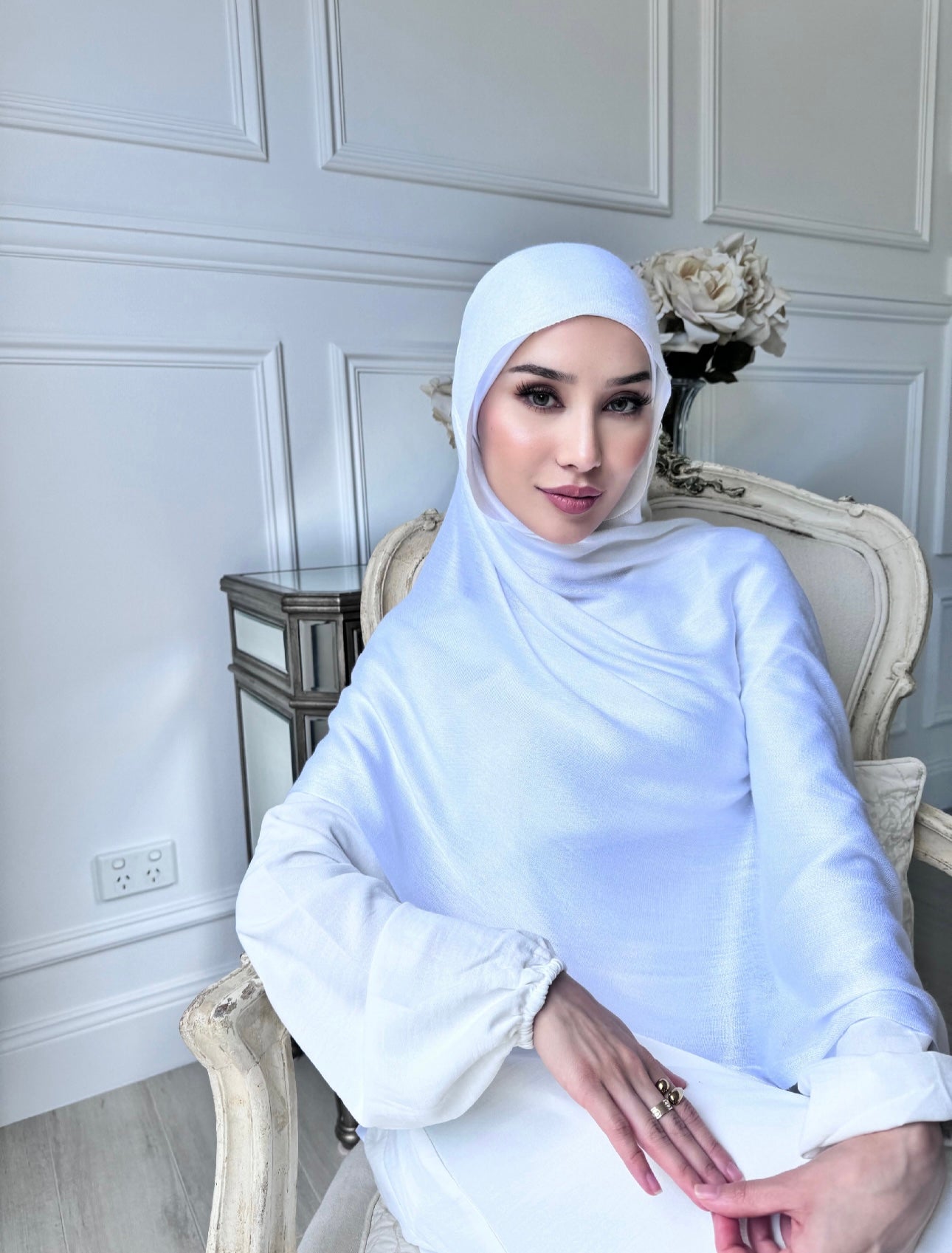 Soft White scarf for Everyday Wear | Urban Culture