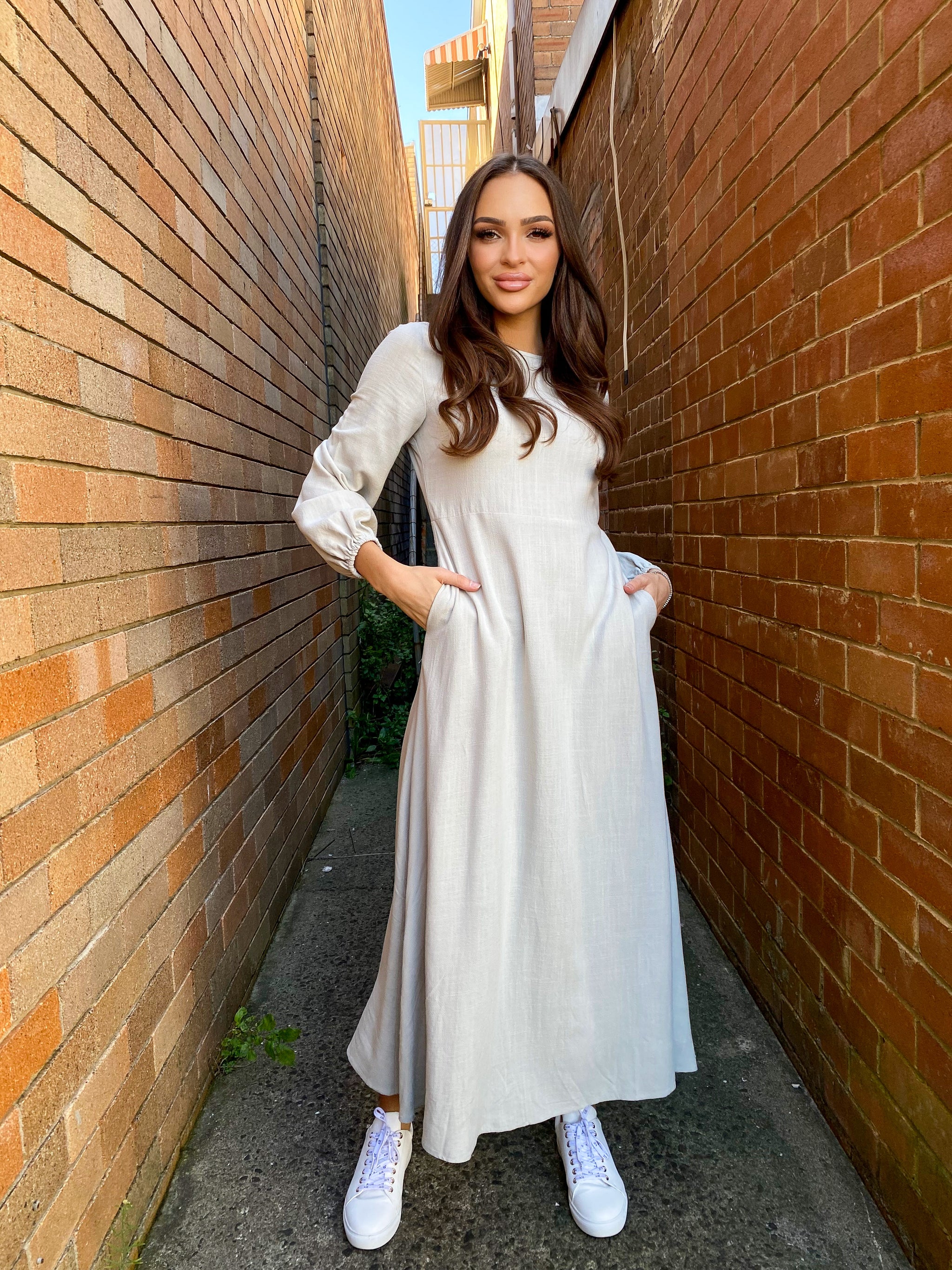 Soft Perfect linen Dress for Everyday Wear | Urban Culture